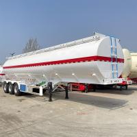 China 3 Axles Bulk Cement Tanker Heavy Duty Silo Truck Trailer for Large Drum Tank Semi Trailer for sale