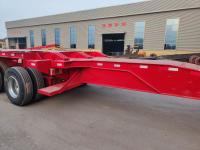 China Mechanical/Air Suspension Low Bed Semi-Trailer for Heavy Vehicle and Goods Transport for sale