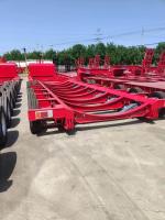 China Retractable Flatbed Trailer for Wind Turbine Blade and Power Equipment Transport for sale