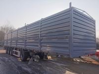 China Semi-Trailer 4 Axles Side Wall Cargo Truck Trailers with 13T 14T 16T 18T Axle for sale