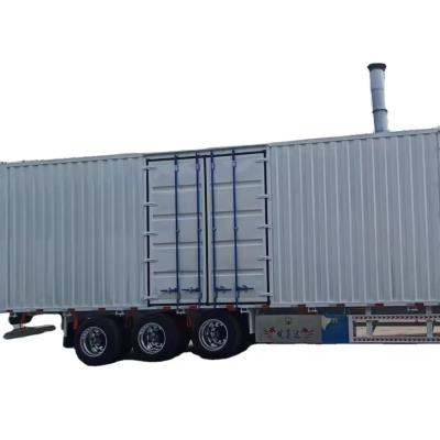 China Mechanical/Air Suspension 3 Axle Semi-Trailer for Customers Optional Cargo Transportation for sale
