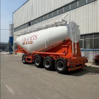 China 45 Cbm 40Cbm 33000L Bulk Cement Semi-Trailer with Mechanical Suspension/Air Suspension for sale