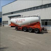 China 45 Cbm 40Cbm 33000L Bulk Cement Semi-Trailer with Mechanical Suspension/Air Suspension for sale