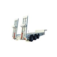 China Customizable Steel Platform Semi-Trailer for Heavy Load Transport and Durability for sale