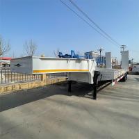 China 13T 14T 16T 18T Axle Semi Trailer Flatbed Tanker Container Trailer Limited Time Offer for sale