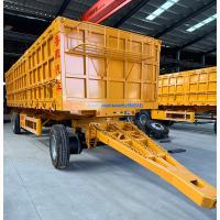 China Tri-Axle Drawbar Full Semi Trailer 40T Max Payload Optional Customization for Customers for sale