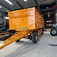 China Strong Stability Bogie Suspension Full Trailer for transportation needs for sale