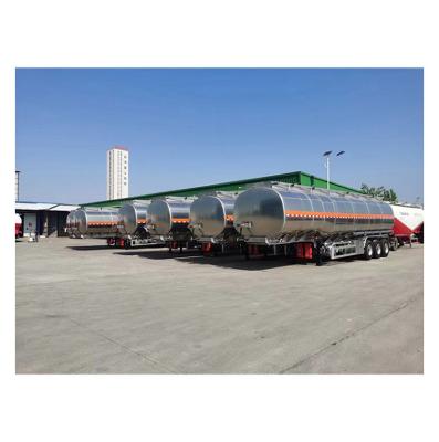 China 45000Lts Tri Axle Fuel Tankers Truck Trailer for Safe and Smooth Transportation for sale