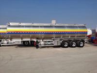 China 45000Lts Tri Axle Fuel Tankers Truck Trailer for Safe and Smooth Transportation for sale