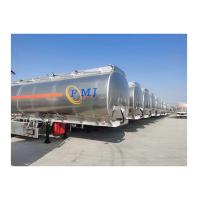 China Mechanical/Air Suspension 3 Axle Carbon Steel Fuel Semi-Trailer for Aviation Fuel for sale