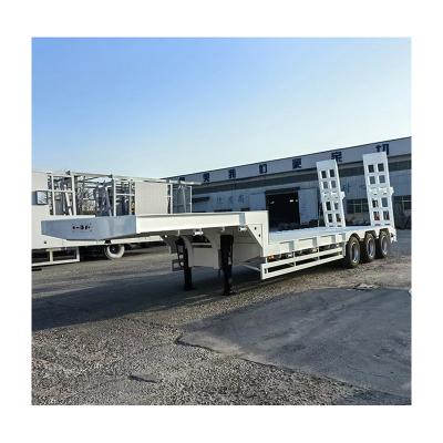 China 15 Workdays Production Time Configuration European Flatbed Semi-Trailer with BPW Axle for sale
