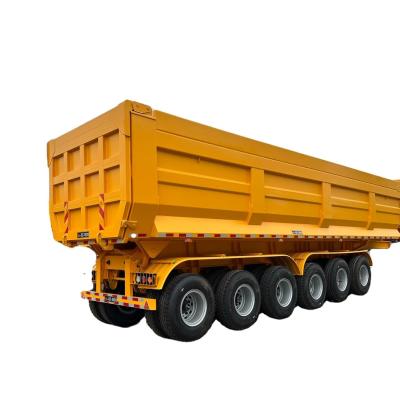 China Rear Dump Semi-Trailer Max Payload 120T for Country Marke for sale