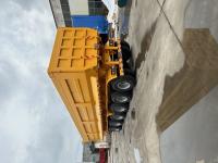 China Truck Trailer Rear Dump Semi Trailer Tipping Trailer with and 16T Axle Made for sale