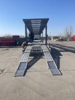 China 15 Workdays Production Time Semi-Trailer Car Transport Trailer with and Two Layers for sale