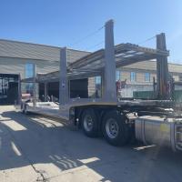 China 15 Workdays Production Time Semi-Trailer Car Transport Trailer with and Two Layers for sale