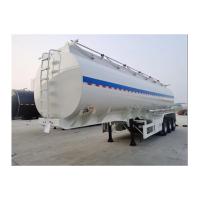 China 40T Max Payload 3 Axle 50000L Oil Tanker Truck Trailer in Nigeria with Air Suspension for sale