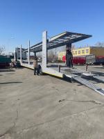China 2 Axles 3 Axles Car Transport Semi-Trailer with Mechanical Suspension in 15 Workdays for sale