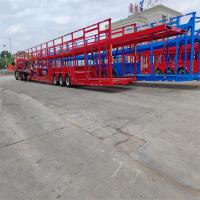 China 2 Axles 3 Axles Car Transport Semi-Trailer with Mechanical Suspension in 15 Workdays for sale