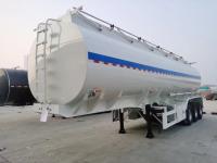 China 25 Cubic Oil Semi-Trailer 3Axles with 40T Max Payload and High strength Q345B steel for sale