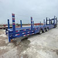 China Double Deck 7/8/9 Car Gooseneck Car Carrier Semi Trailer Truck Trailer in Saudi Arabia for sale