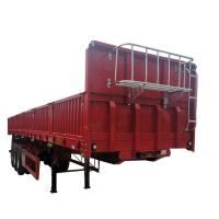 China 120T Max Payload 3 4 Axles Trailer Side Tipper Dump Trailer for Coal Transportation for sale