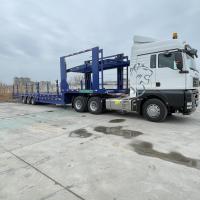 China Double Deck 7/8/9 Car Gooseneck Car Carrier Semi Trailer Truck Trailer in Saudi Arabia for sale