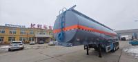 China 3 Axles 45000 Liters Fuel Tanker Trailer for Transporting Oil Petrol Diesel and Crude Oil for sale