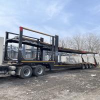 China Mechanical Suspension Car Carrying Semi-trailer for 3 Axles Car Transport Semi Trailer for sale