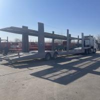 China Mechanical Suspension Car Carrying Semi-trailer for 3 Axles Car Transport Semi Trailer for sale