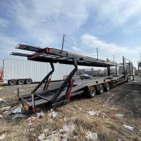 China 15 Workdays Production Time Semi-Trailer Car Carrier Truck Trailer for Direct Shipping for sale