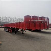 China Mass Production 4-Axle Heavy-Duty Rollover Dump Truck Semi-Trailer with Front Lifting for sale