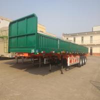 China Mass Production 4-Axle Heavy-Duty Rollover Dump Truck Semi-Trailer with Front Lifting for sale