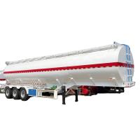 China 3-Axle 40000-50000 Liter Carbon Steel Diesel Transport Tank Truck Semi-Trailer for Needs for sale