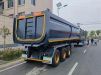 China Rear Dump Semi Trailer from 50 to 100T 2 3 4 Axles Customizable and Customers Optional for sale