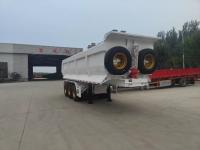 China Rear Dump Semi Trailer from 50 to 100T 2 3 4 Axles Customizable and Customers Optional for sale