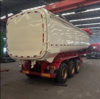 China Heavy-Duty Steel Tank-Type Rear Rollover Semi-Trailer for Sand and Gravel Transport for sale