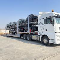 China Customizable 2 Axles 3 Axles Car Transport Semi-Trailer Transport Car Double Deck Carrier Semi Trailers Truck Max Payload 40T for sale