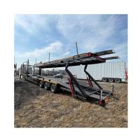 China 40T Max Payload Car Transport Trailer in European Market with Customers Optional for sale