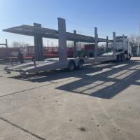 China 40T Max Payload Car Transport Trailer in European Market with Customers Optional for sale