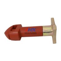 China Trailer Container Twist Lock Max Payload 500kg Trailer Wheels for Shipping Containers for sale