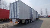 China Suspension Mechanical/Air Suspension 3 Axle 40Ft 45Ft Pvc Curtain-Sider Semi Trailer for sale