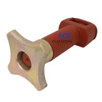 China Max Payload 500kg Trailer Wheels Container Twist Lock for Shipping Containers for sale