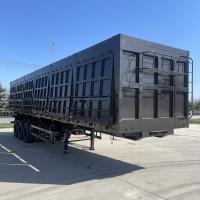 China Multifunctional Side Wall Semi-trailer Flatbed Cargo Semi Trailer for Truck Sale for sale
