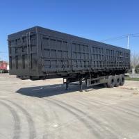 China Multifunctional Side Wall Semi-trailer Flatbed Cargo Semi Trailer for Truck Sale for sale
