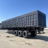 China Multifunctional Side Wall Semi-trailer Flatbed Cargo Semi Trailer for Truck Sale for sale