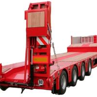 China Customizable Steel Multi-Bridge Low-Flatbed Transporter Mechanical Suspension for sale
