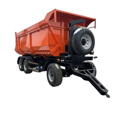 China 3-Axle Dump and Rollover Full Trailer The Ideal Choice for Heavy-Duty Transport for sale