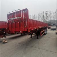 China 40-Ton Fence-Type Flatbed Transport Dump Semi-Trailer with 15 Workdays Production Time for sale