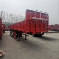 China 40-Ton Fence-Type Flatbed Transport Dump Semi-Trailer with 15 Workdays Production Time for sale
