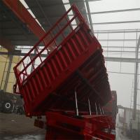 China 40-Ton Fence-Type Flatbed Transport Dump Semi-Trailer with 15 Workdays Production Time for sale